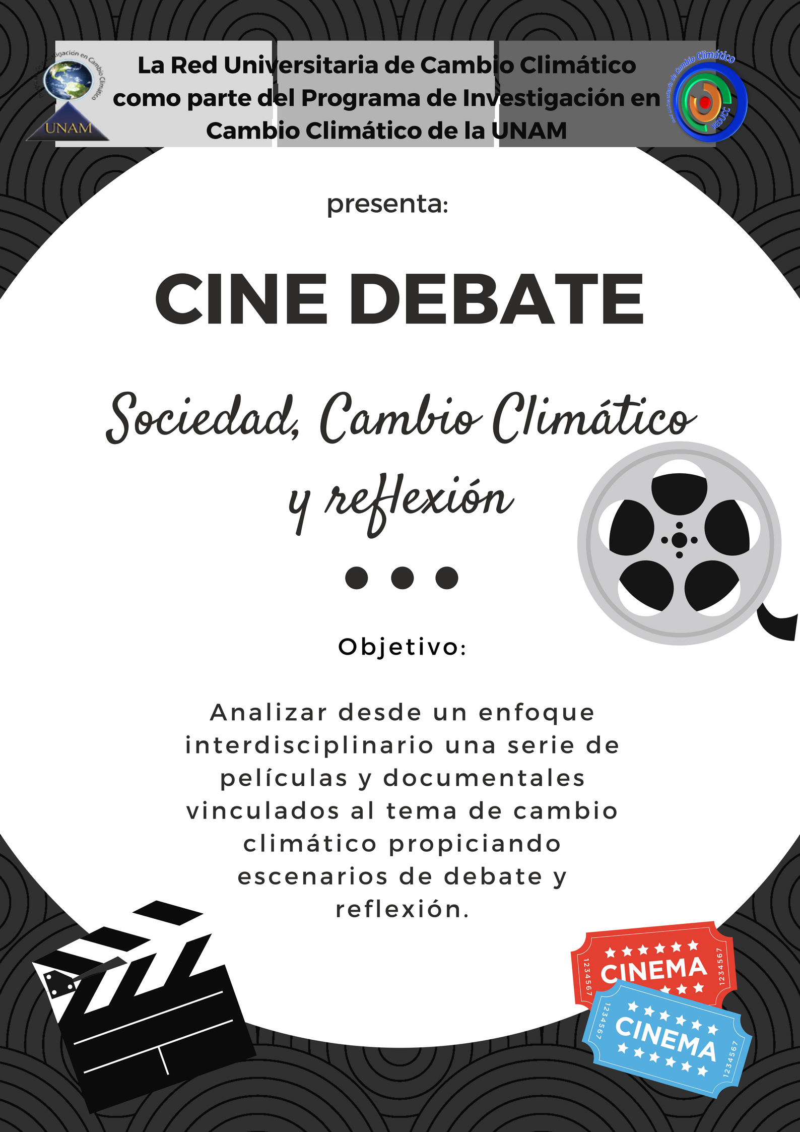 Ciclo de Cine-Debate: Sociedad, cambio climático y reflexión - REDUCC